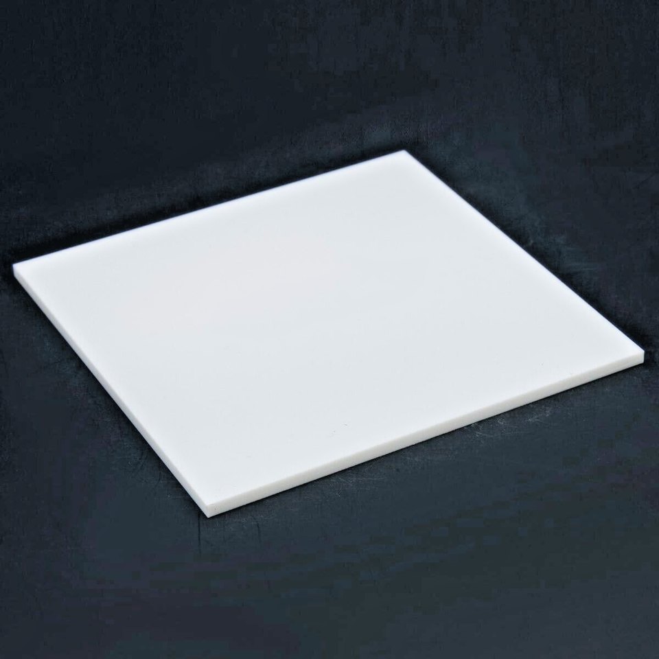 3mm White Rectangular, Square Acrylic Perspex Plastic Sheet, Contact ...
