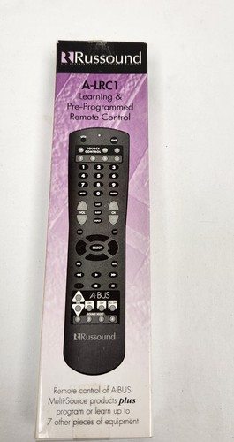 Russound A-LRC1 Learning & Pre-Programmed Remote Control W/Batteries ...