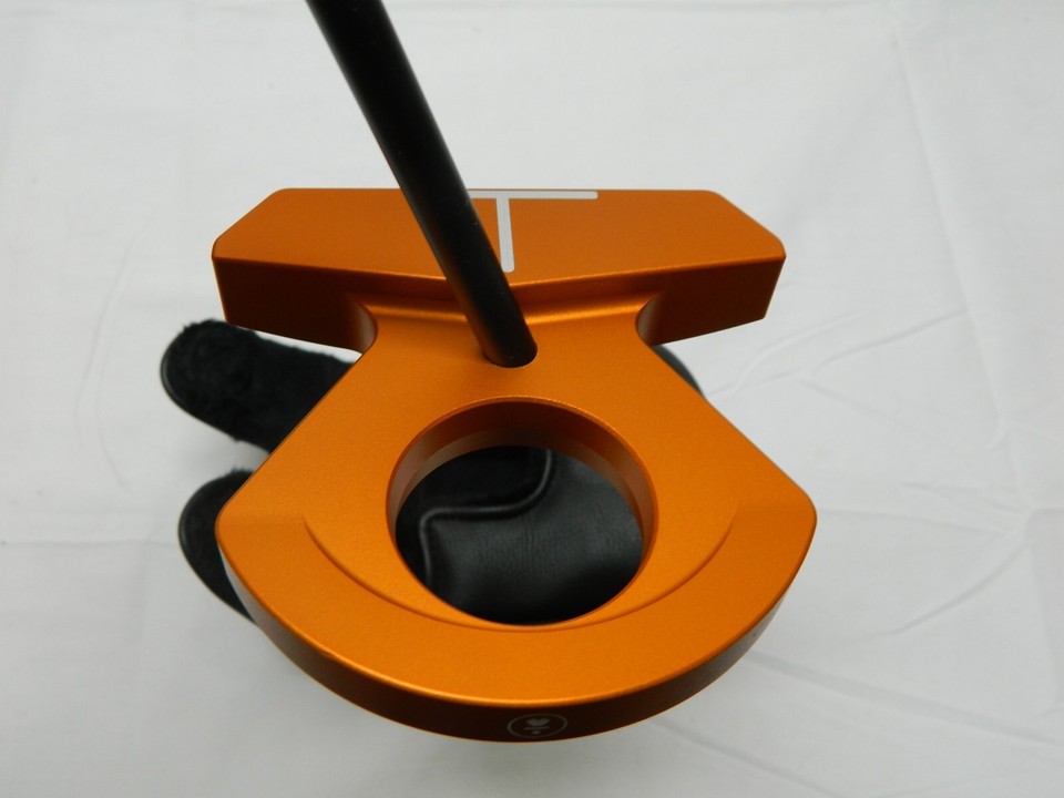 LAB Golf DF3 Orange Putter L.A.B. Golf 35 inch Putter 35" 69* Lie Steel ...