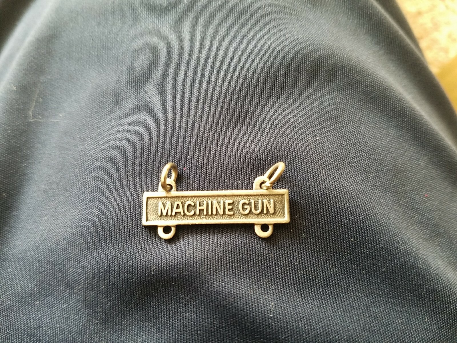 US ARMY MACHINE GUN QUALIFICATION BAR; Black and Silver | eBay