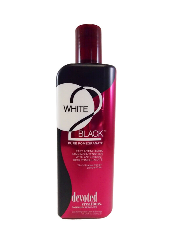Devoted Creations White 2 Black Pure Pomegranate Intensifier Tanning ...