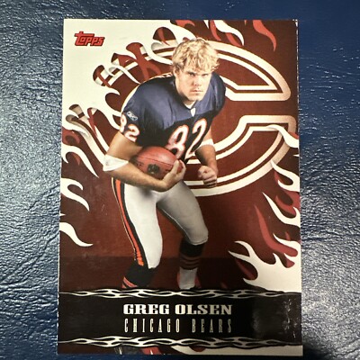 2007 Topps #10 Greg Olsen Rookie Red Hot Rookies Chicago Bears | eBay
