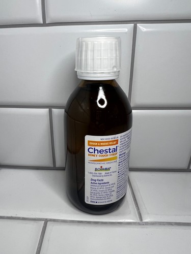 New & Sealed Boiron Chestal Cough & Mucus Relief Honey Syrup 6.7fl oz ...