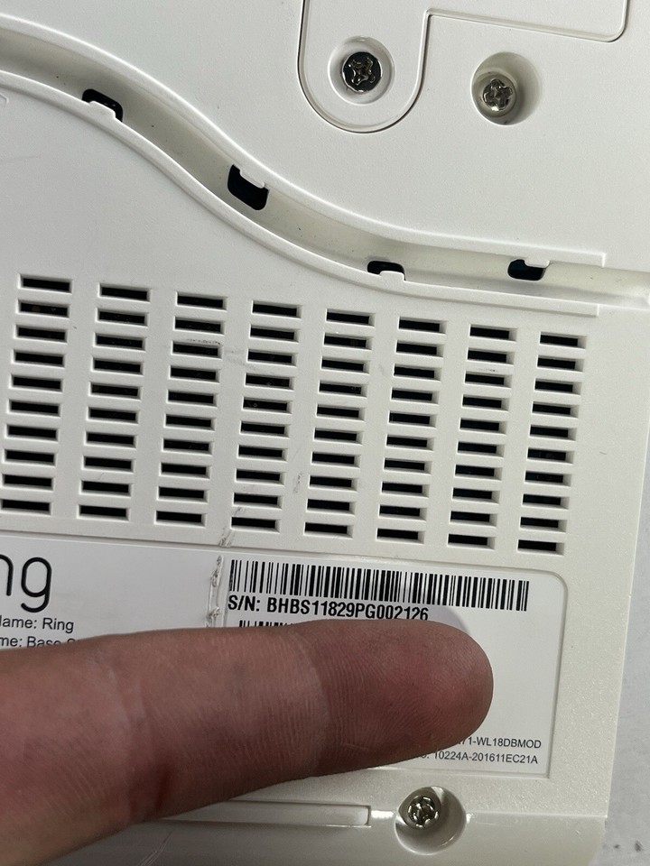 1st Gen Ring Base Station 4HB1S70EN0 & Ring Alarm Keypad 4AK1S7-0EN0 ...