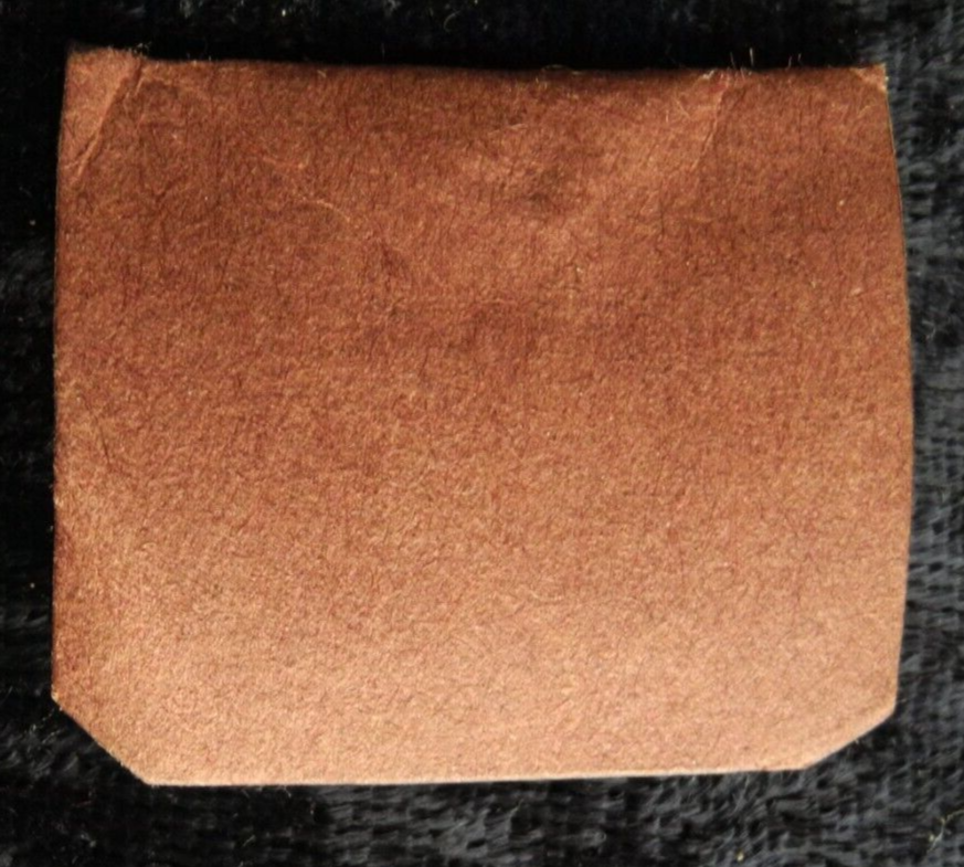 ANTIQUE RELIC RELIQUE FOLDED PAPER ENVELOPE WOOD COFFIN Valentinus ...