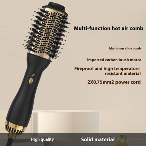 2-in-1 Wet And Dry Anion Hot Air Comb Volume Straight Hair Fluffy Shape ...
