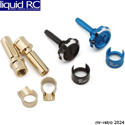 1UP Racing 190441 Lockdown Adjustable Bullet Plug Grips W/4mm Bullets ...