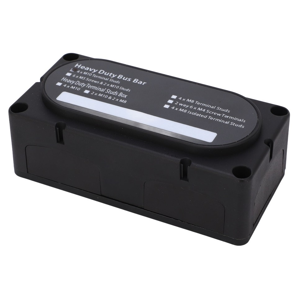 6 Window Heavy Duty Bus Bar Box For 12-48V Vehicles Recommended | eBay UK