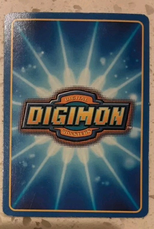 1999 Bandai Digimon Trading Card Power Option Power Blast - Metal ...