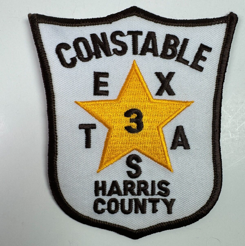 Harris County Constable Precinct 3 Texas TX Patch Q4F | eBay