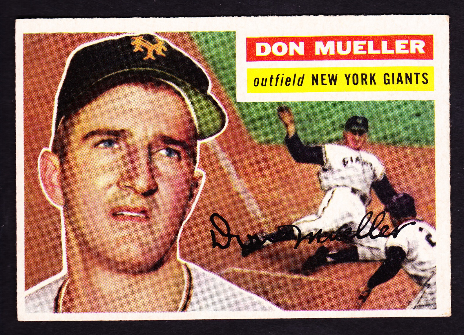 1956 TOPPS #241 DON MUELLER GIANTS | eBay