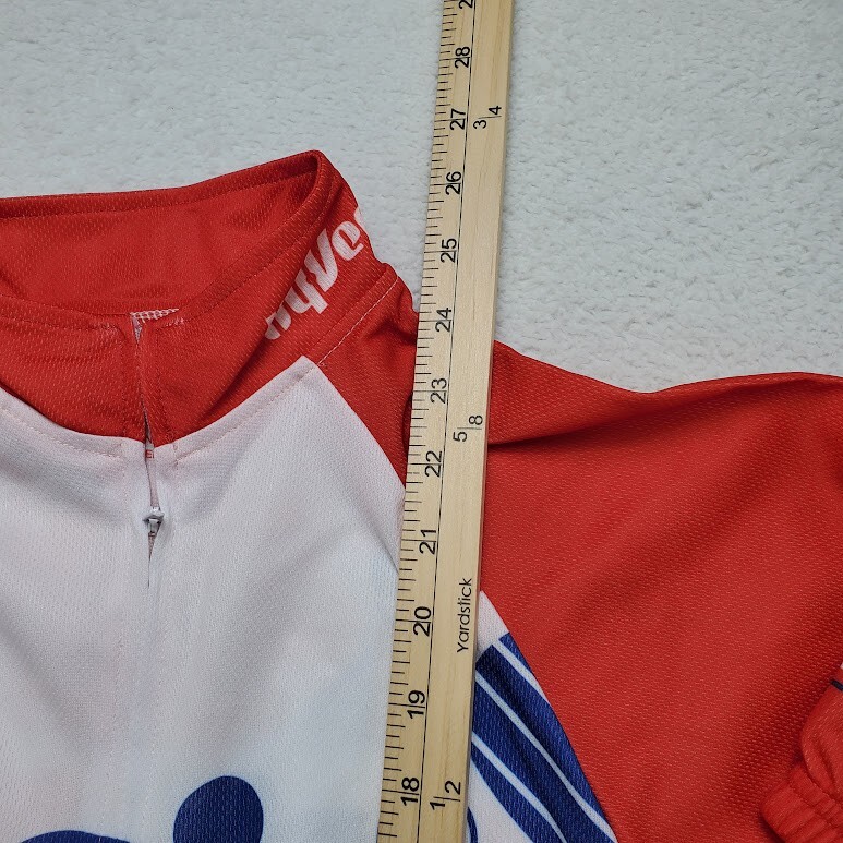 Hy Vee Des Moines Iowa Triathlon Cycling Jersey Racing Full Zip Small ...