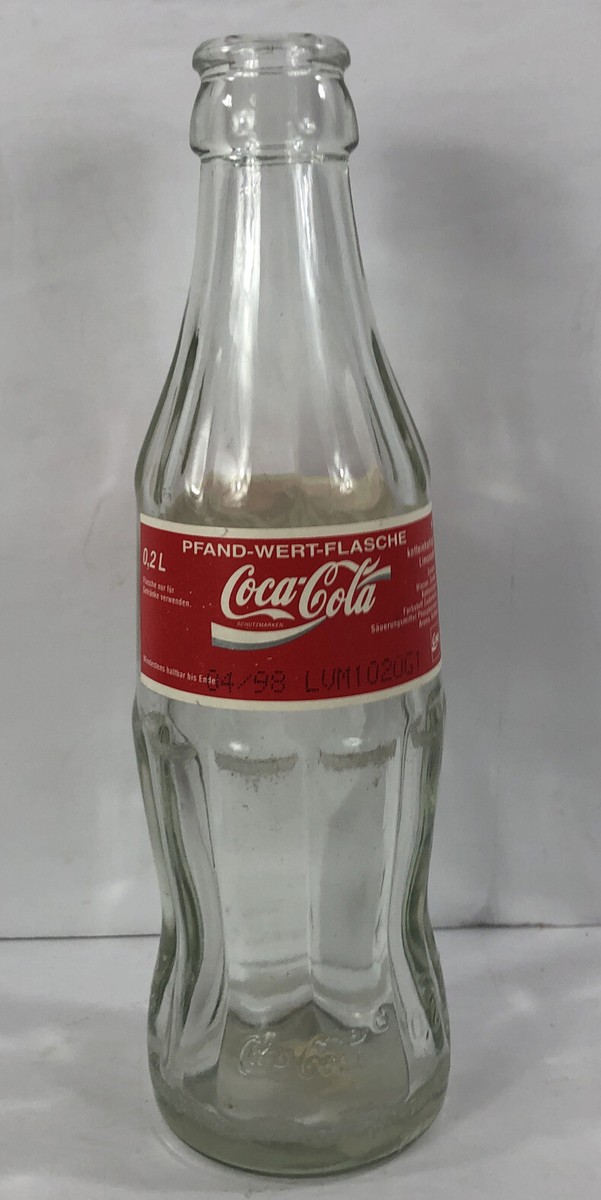 2 Liter Glass Coke Bottle