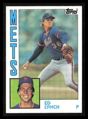 Ed Lynch 1984 Topps #293 New York Mets | eBay