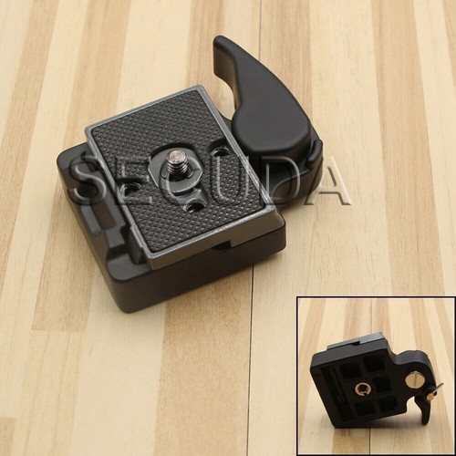 Metal Alloy Camera 323 Quick Release Adapter w/ Manfrotto 200PL-14 Compat Plate | eBay