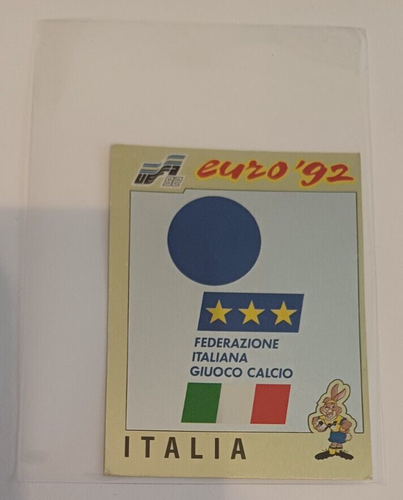 Image Sticker Vignette n°234 ECUSSON LOGO BADGE ITALIA UEFA EURO 92 ...
