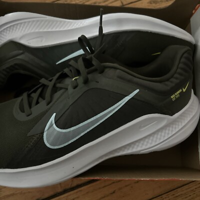 Nike Quest 5 Cargo Khaki Glacier Blue DD0204 300 Running Shoes | eBay