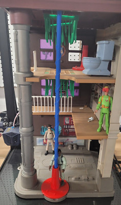 Ghostbusters Kenner Firehouse Fire Pole and Base - Spins - Custom 3D ...