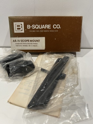 Vintage B-Square Gun Scope Mount for COLT Rifles NIB | eBay
