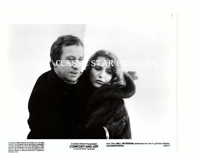 R386 Bill Paterson Eleanor David Comfort and Joy 1984 8 x 10 vintage ...