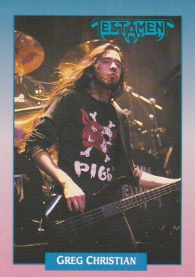 1991 BROCKUM ROCKCARDS SINGLE TRADING CARD #74 GREG CHRISTIAN | eBay