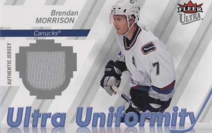 2007-08 Fleer Ultra - Ultra Uniformity Brendan Morrison #U-BM (MEM) for ...