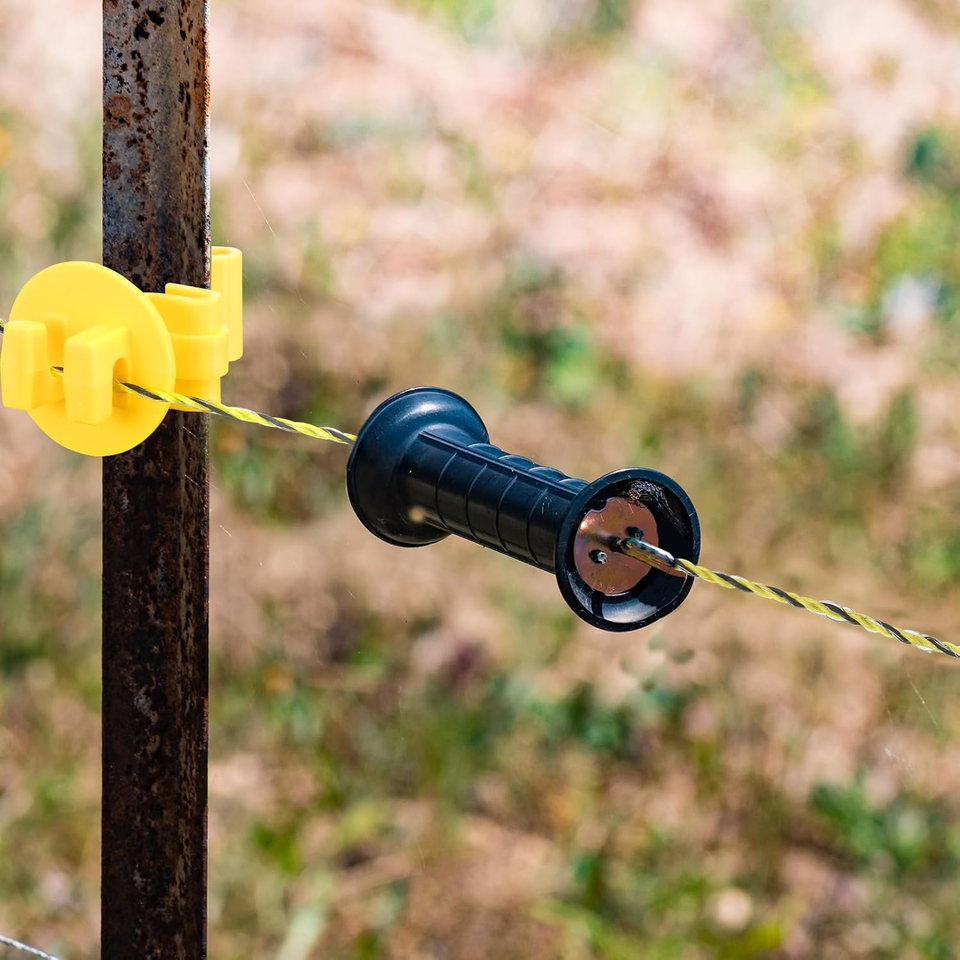 52 Pcs Electric Fence Kit Includes 1640 Ft Electric Fence Poly Wire, 25 ...