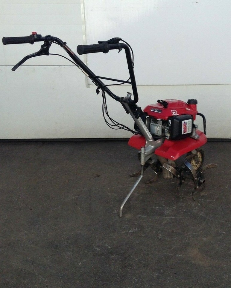 Honda F220 21" Roto Tiller Lawn Garden Cultivator Mid Tine Gas ...