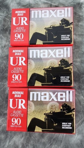 Audio Cassettes Maxell 3 Tapes 90 Minutes | eBay