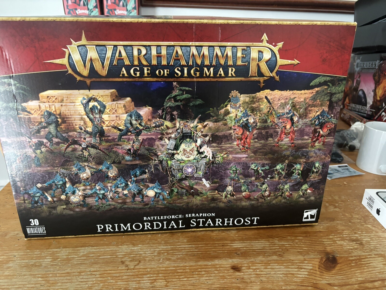 GW Warhammer AoS Battleforce Seraphon Primordial Starhost Complete Army ...