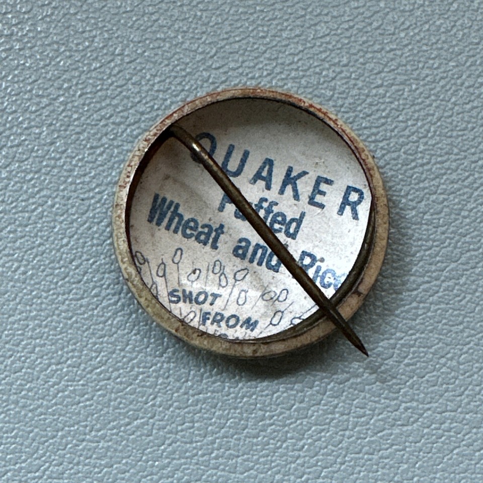 Vtg. "Dennis Morgan, Warner Bros., Quaker Puffed Rice Shot From Guns ...