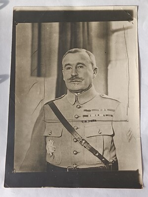 PHOTO MILITARIA - Le Général NIVELLE - Commandant à Verdun en 1916 ...