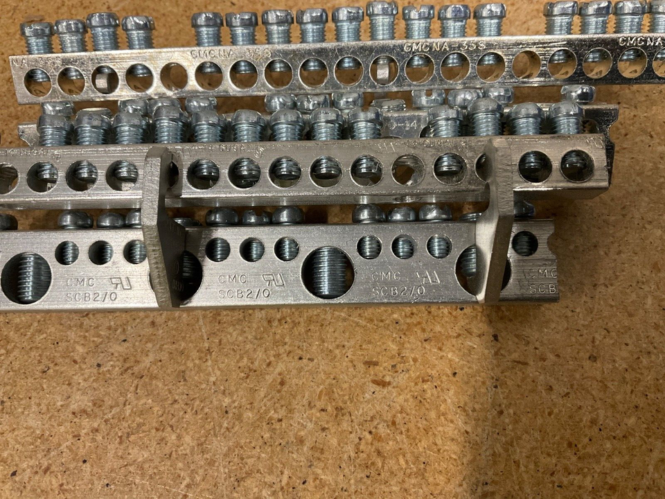 Lot of 2 Sets of CMC SCB2/0 6-14 11 Terminal, 4-14 CU9AL 19 Terminal ...