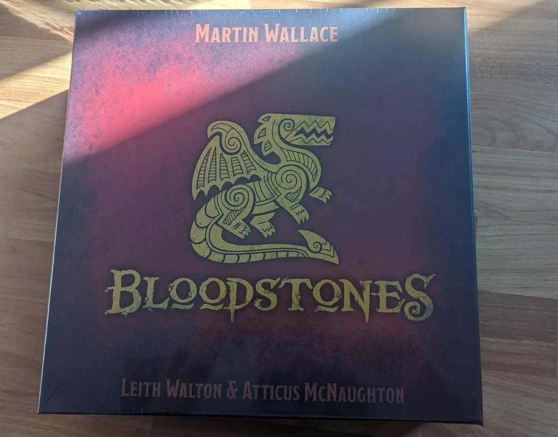 BLOODSTONES Board Game SEALED Kickstarter Gamefound Version | Martin ...