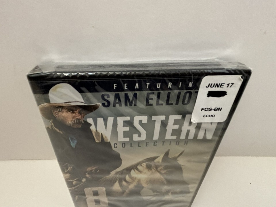 8-Movie Western Collection featuring Sam Elliott - DVD SEALED Free ...
