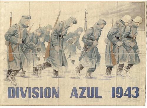 0599 “250 Infanterie-Division AZUL” BLUE DIVISION SPAIN-UNCUT RATION ...