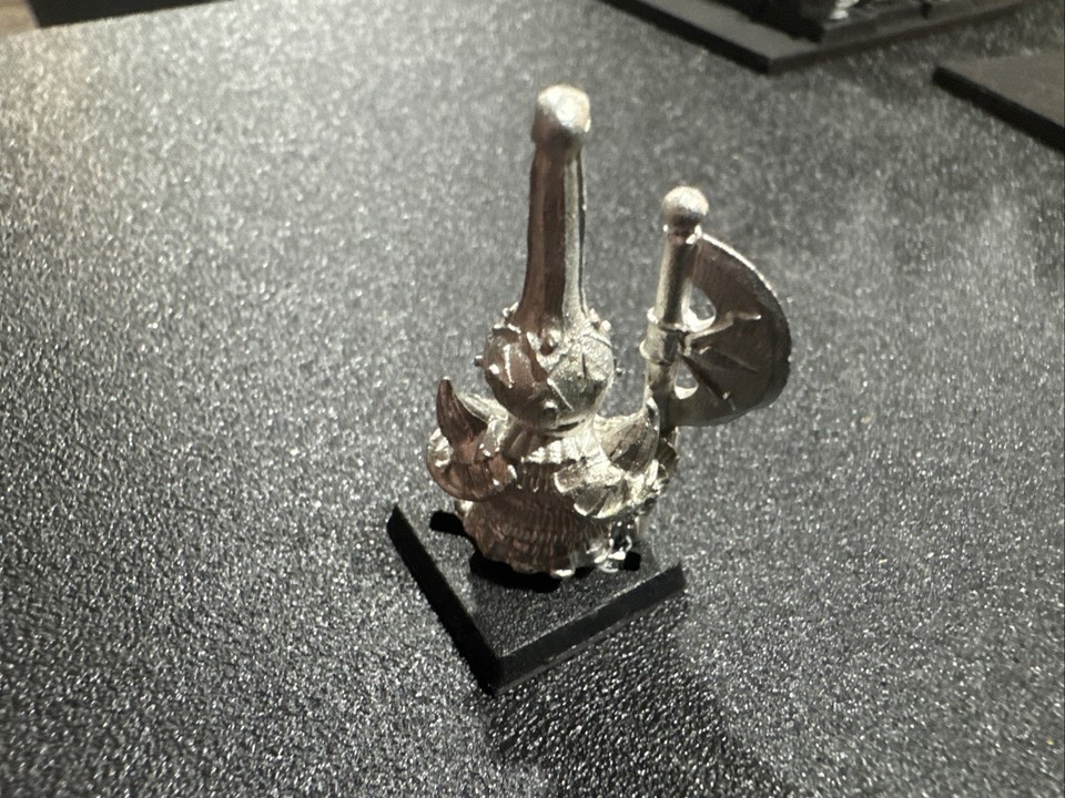 Chaos Dwarf Halberd Warhammer Fantasy Citadel OOP - Metal I | eBay