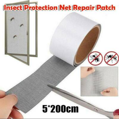 Anti-Insect Fly Bug Mosquito Door Window Net Repair Screen Patch Kit ...