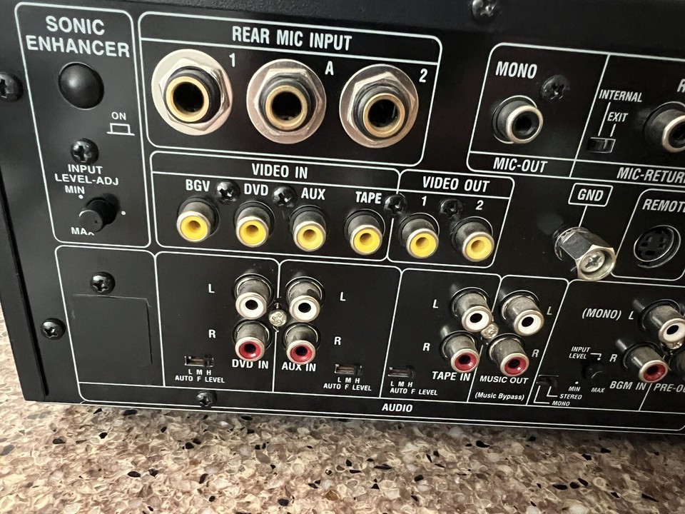 VocoPro 24-Bit DSP Reverb Karaoke Mixing Amplifier DA-9800RV | eBay