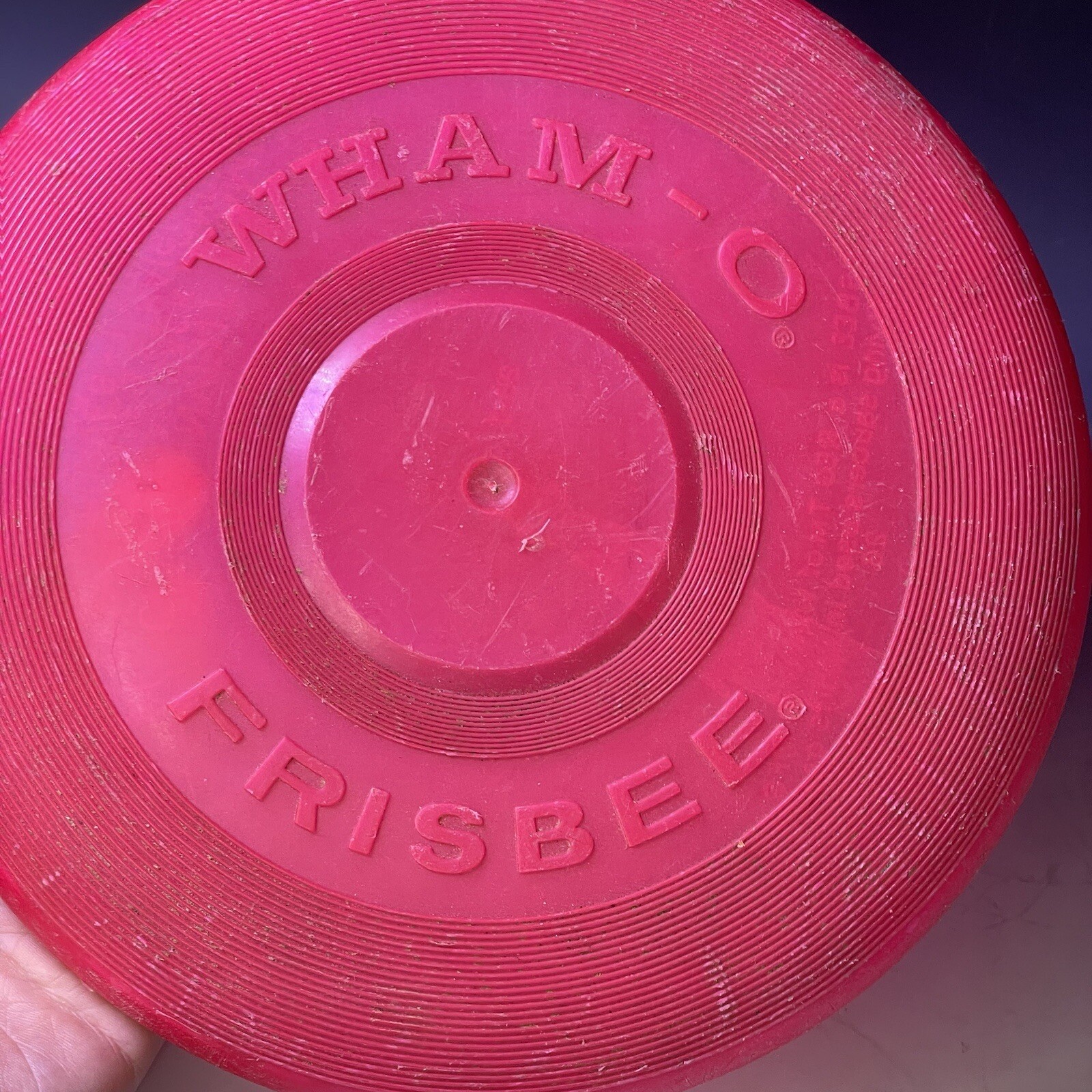 Vintage 1970's Wham O 3359678 Red Frisbee Toy Children's Original 1972 ...