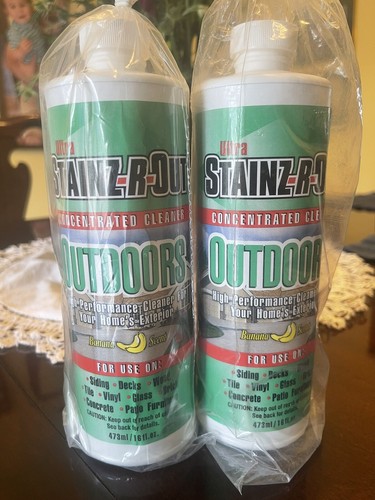 Ultra Stainz R Out - 16 oz Bottle Concentrated Stain Remover - 2 Pack ...