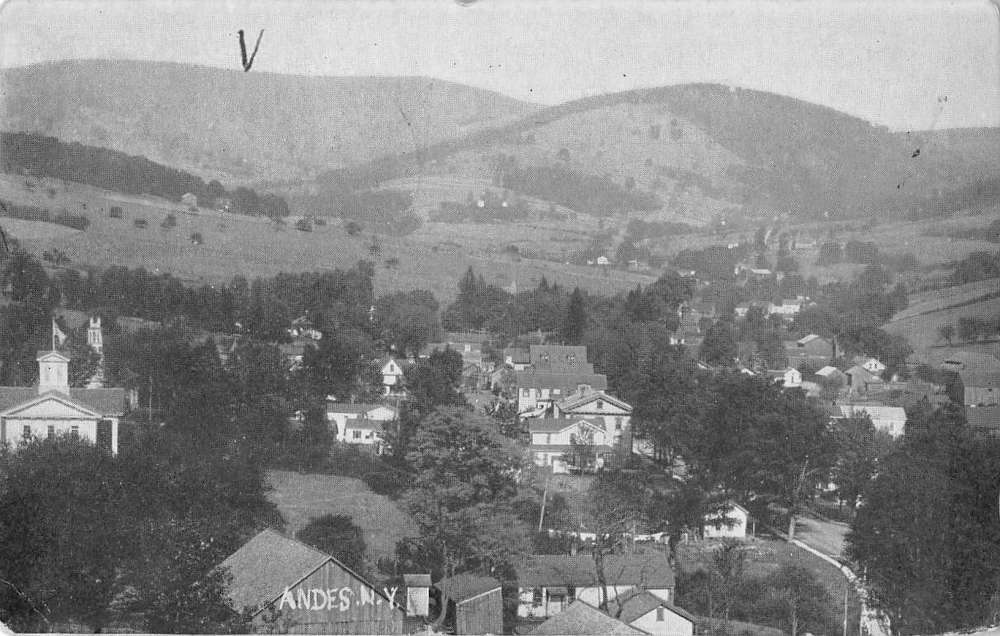 Andes New York Scenic View Antique Postcard J48732 | eBay