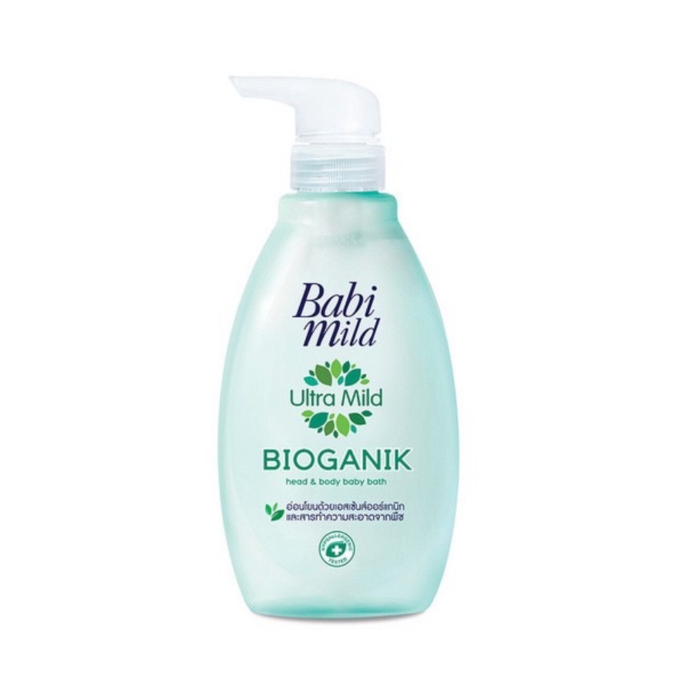 Babi mild ultra mild head & body baby bath wash Bioganik and white ...