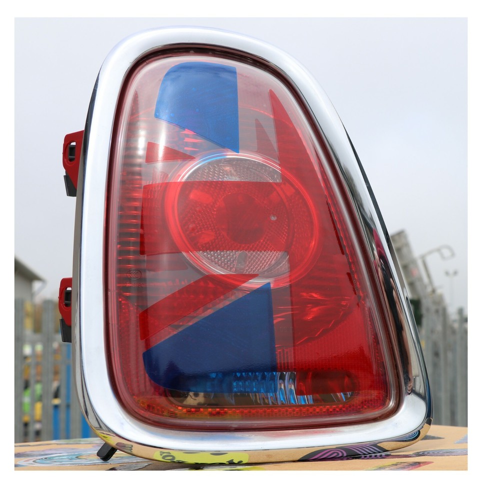 Red/Blue Union Jack Tail Light Cooper Stickers Decals for MINI R56 R57 ...