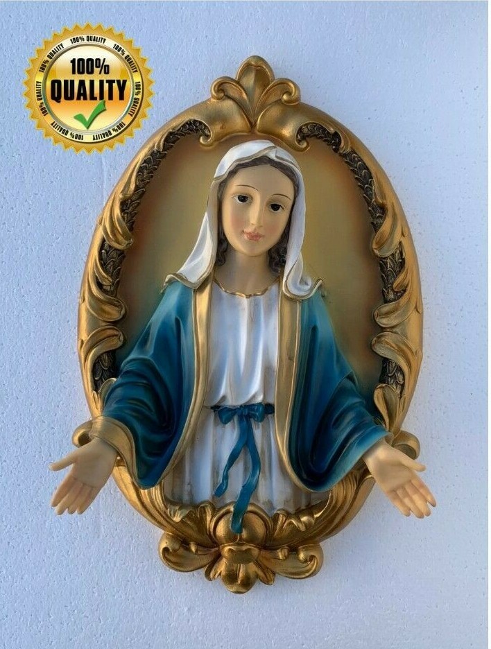Virgin Mary, Wall Hanging, Home Decor with 3D effect, Handmade ...