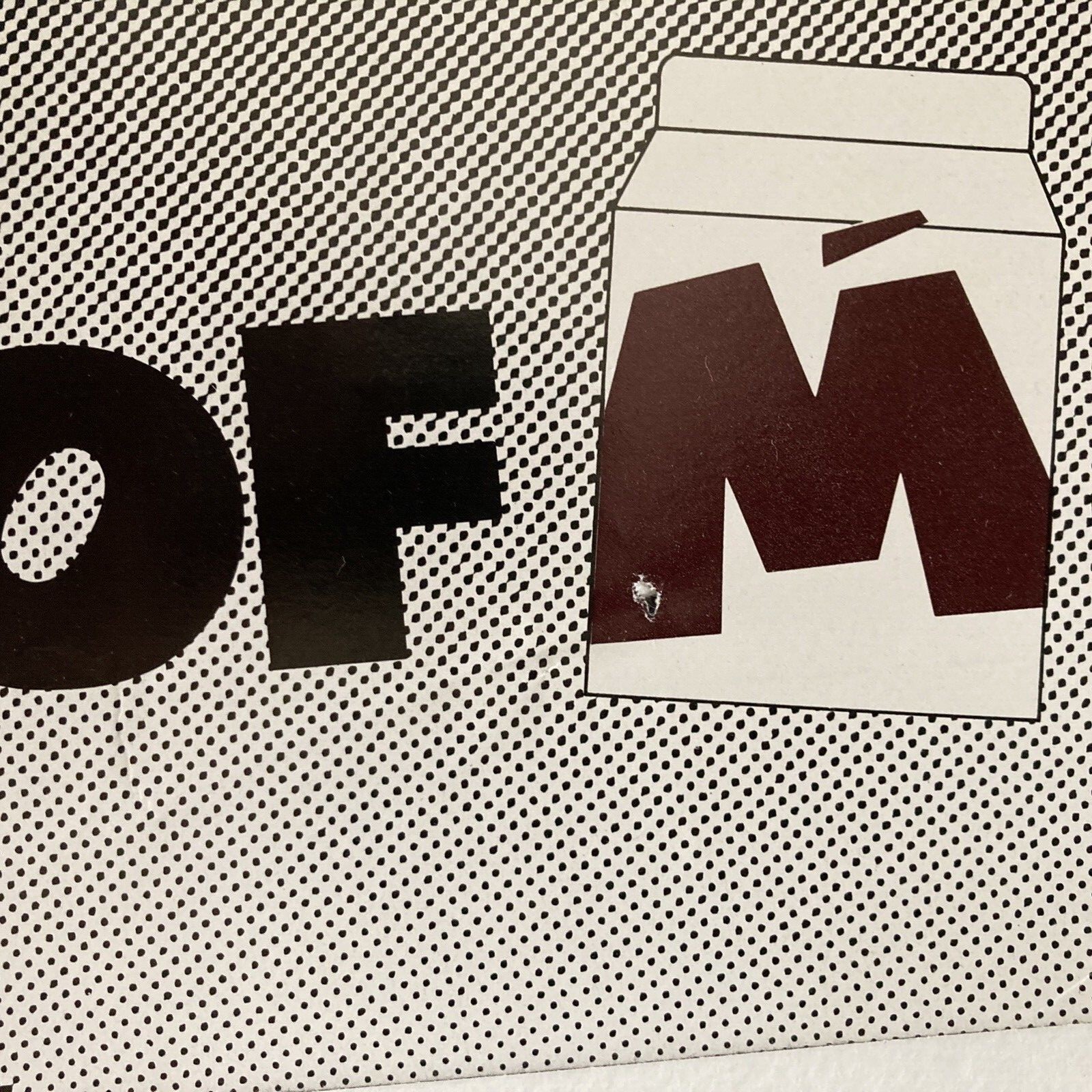 Vintage Big M Promotional Poster - 1980s - The Power of M - double ...