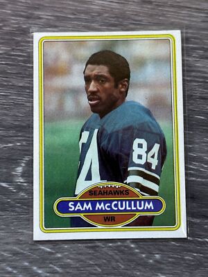 # 147 Sam McCullum Rookie Seattle Seahawks 1980 Topps | eBay