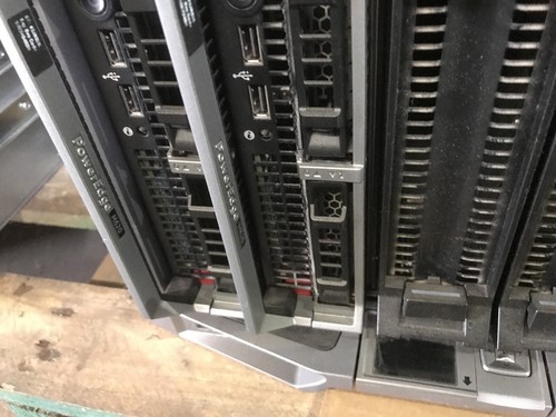 DELL PowerEdge M1000e Chassis v1.1 Servers M620 M710HD Blades 512gb Ram ...