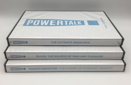 Tony Robbins Power Talk! CDs (3 Part Set) Transformation Ultimate ...