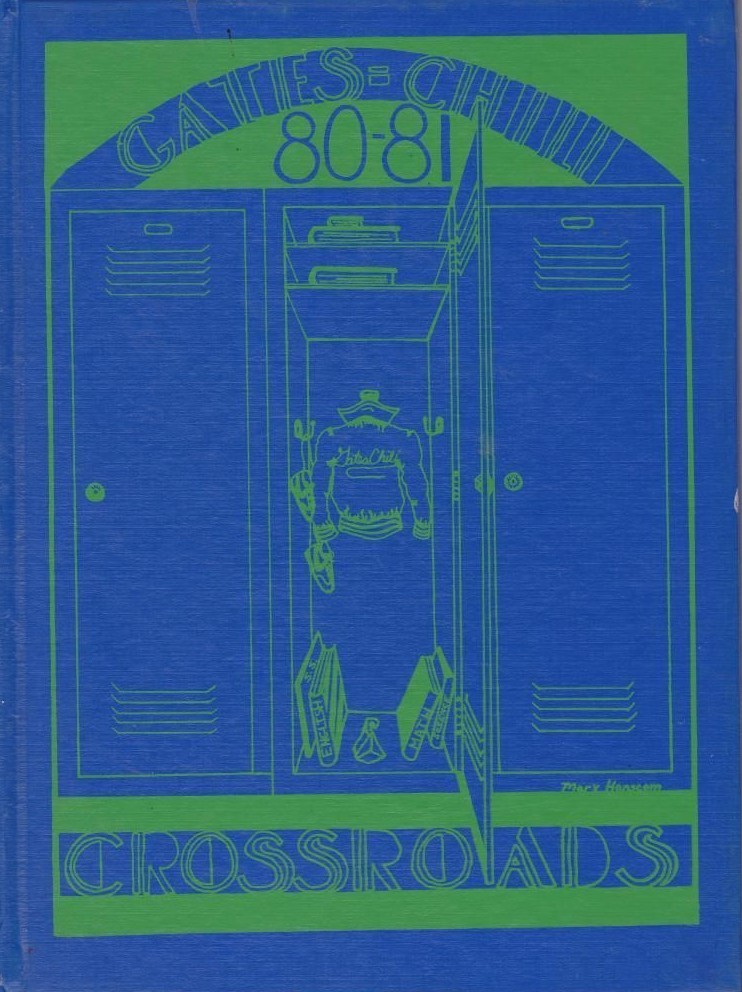 Gates Chili Junior High School New York NY 1981 Crossroads Yearbook ...